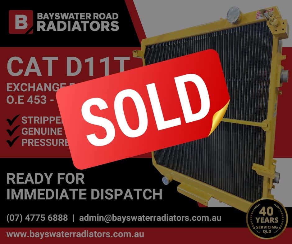 CAT D11T Exchange Radiator - Bayswater Radiators